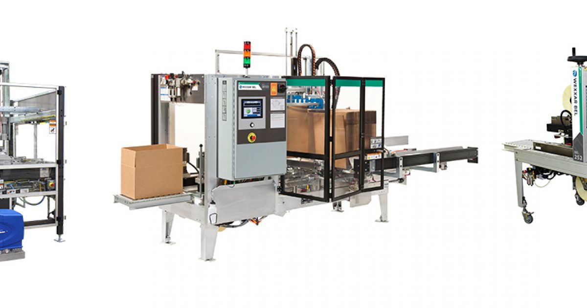 Case Formers & Case Erecting Equipment - Case Sealing… | Wexxar