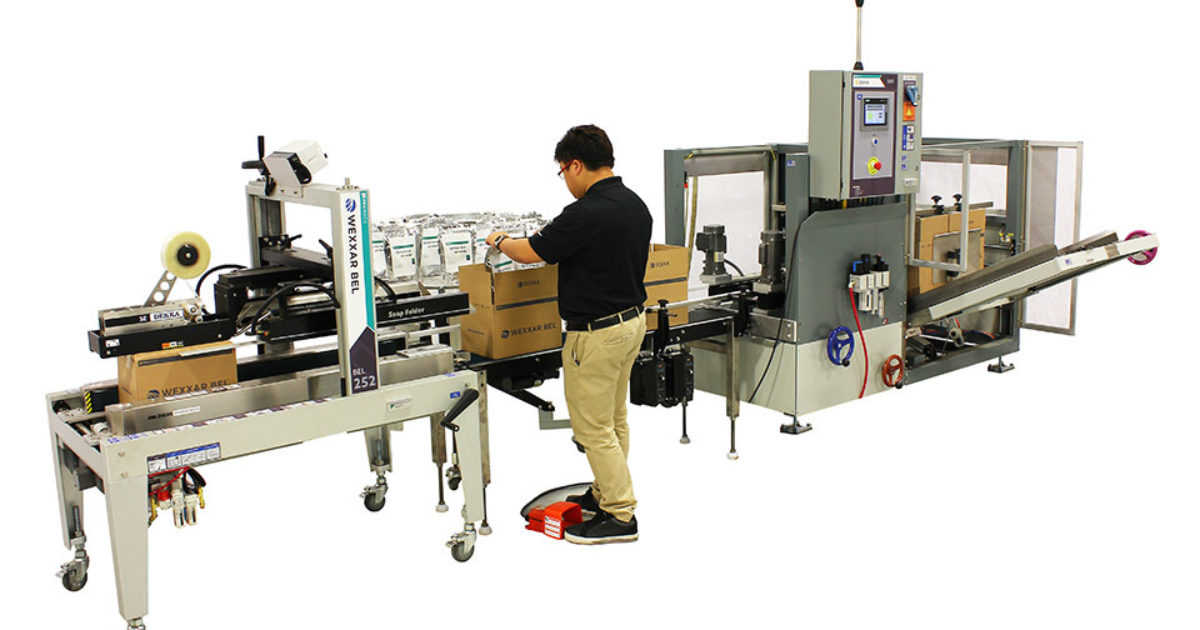 Integrated Packaging System: Flex E Pack for Customizable Case Forming ...