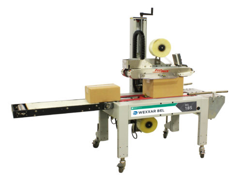 Tape Case Sealing Equipment - Semi Automatic Pressure Sensitive Uniform ...