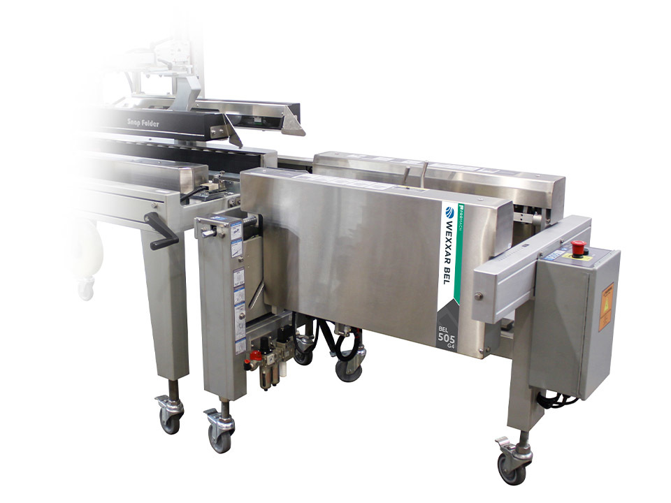 Semi-Automatic Case Forming Solution: Compact BEL 505 Case Erector | Wexxar