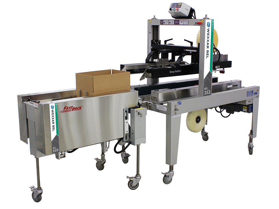 Semi-Automatic Case Forming: Robust Pack and Seal Solutions | Wexxar